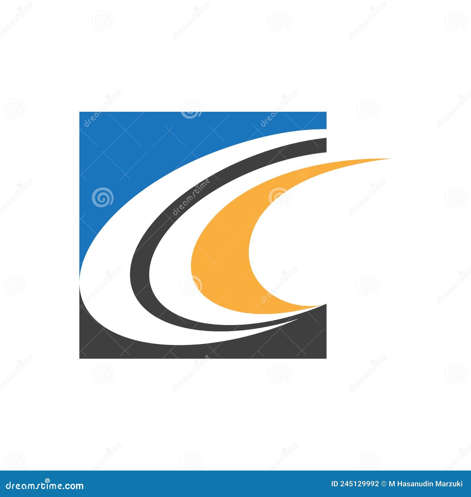 Way logo vector stock vector. Illustration of highway - 245129992