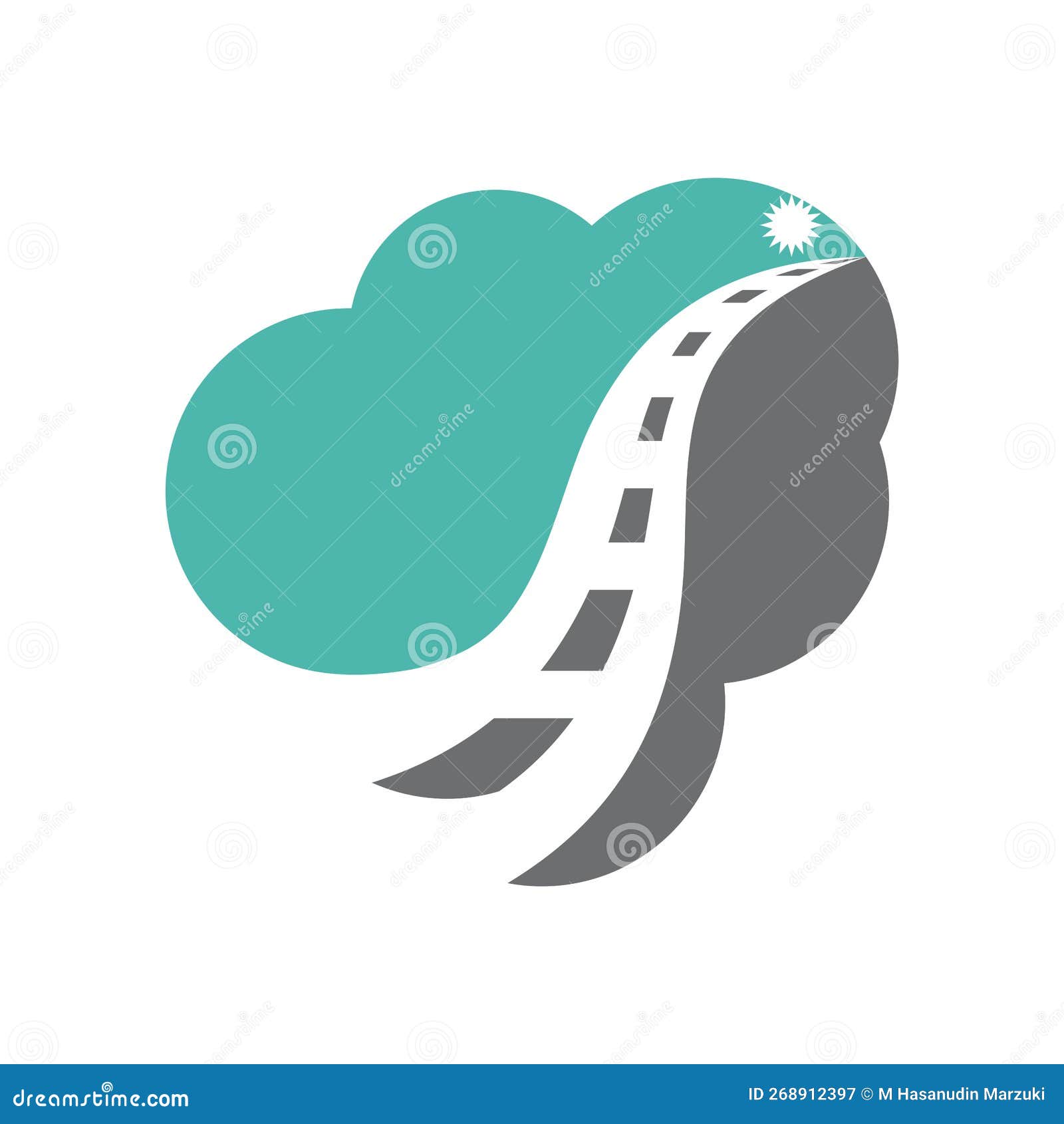 Way logo vector stock illustration. Illustration of simple - 268912397
