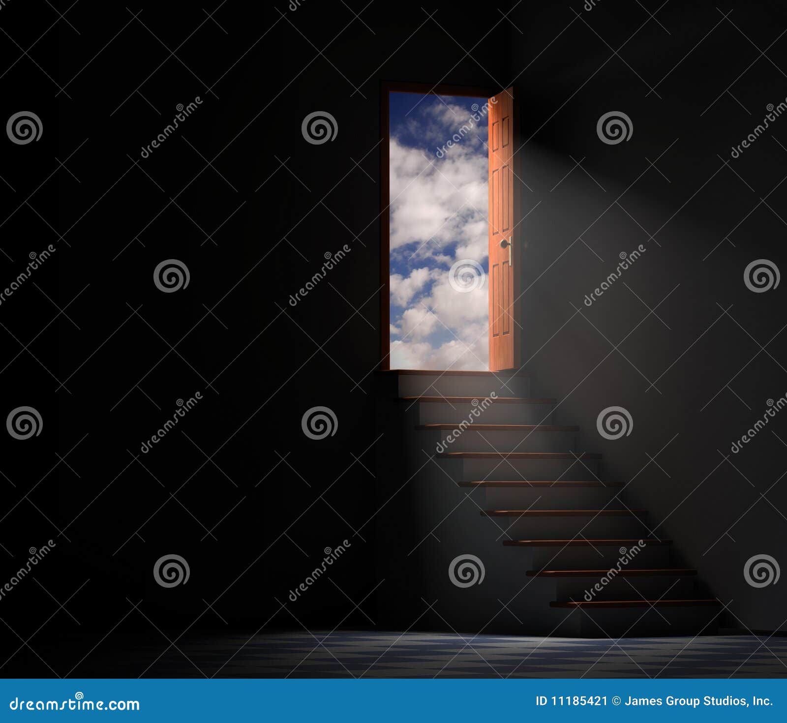 Way Out stock image. Image of hope, freedom, exit, light - 11185421