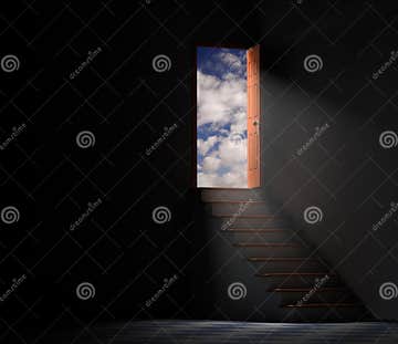 Way Out stock image. Image of hope, freedom, exit, light - 11185421