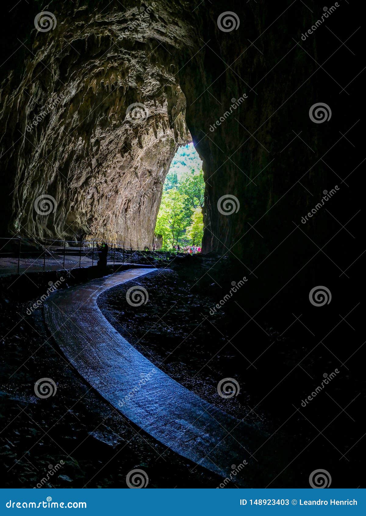 Grotto And Pathway Of Cavern Temple Stock Photo | CartoonDealer.com ...