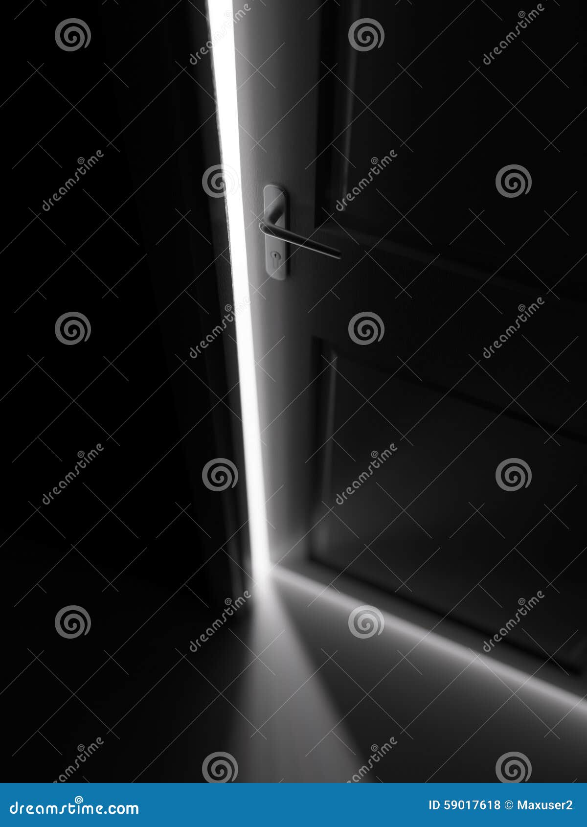 The Way Out stock photo. Image of closed, abstract, doorway - 59017618