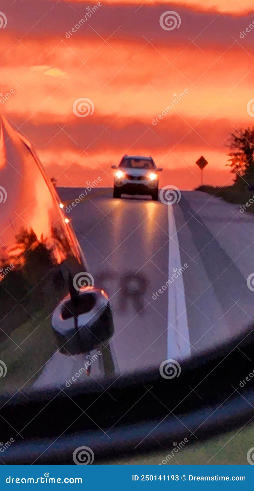 On the way out of town stock image. Image of screenshot - 250141193