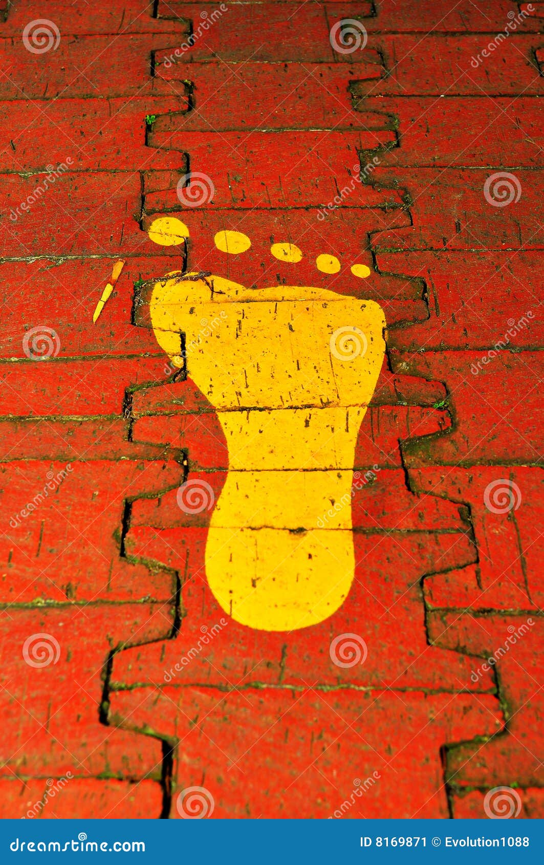 This Way Please stock illustration. Illustration of steps - 8169871