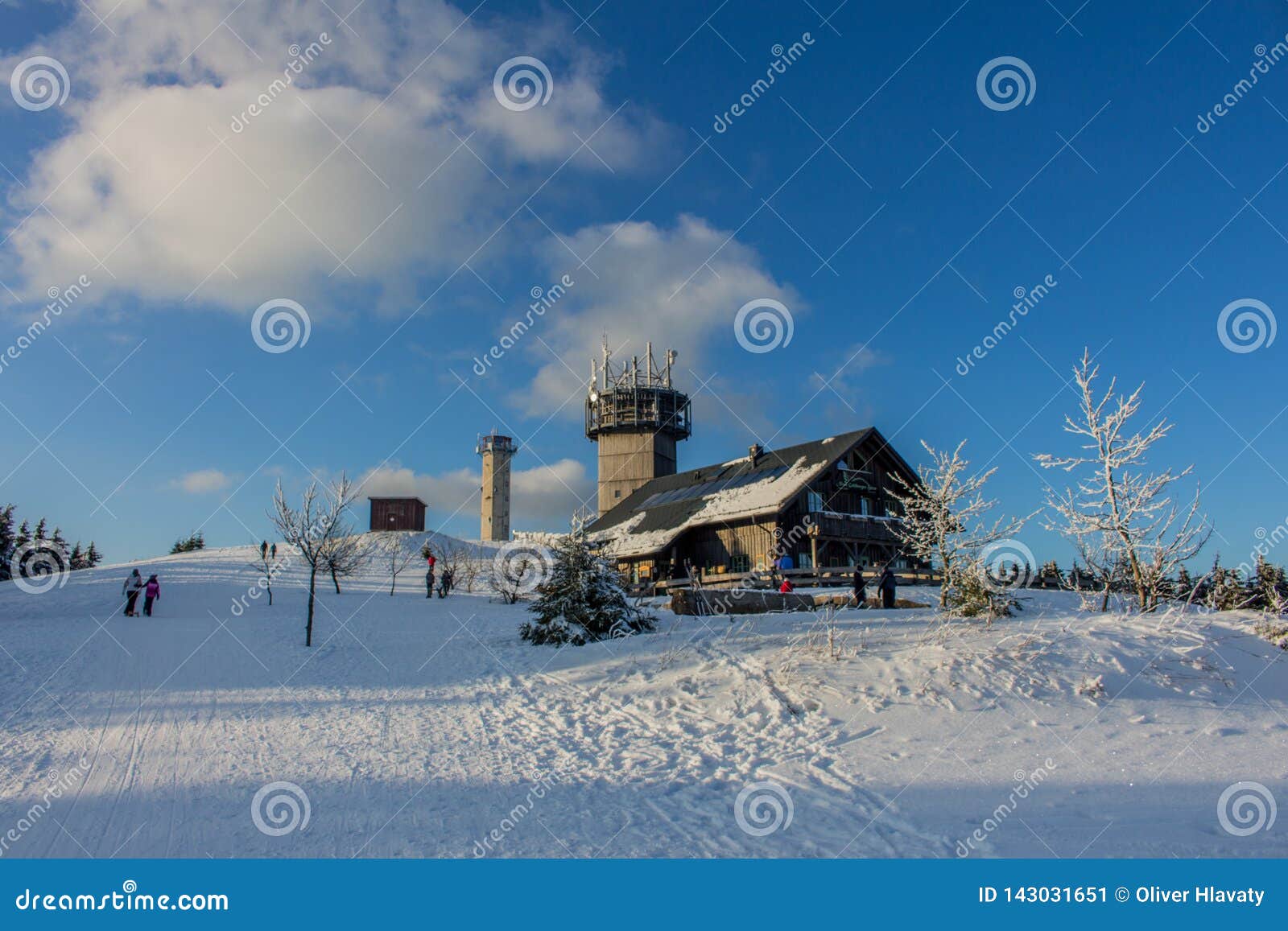 On the Way through the Thuringian Forest in Its Full Glory Stock Image ...