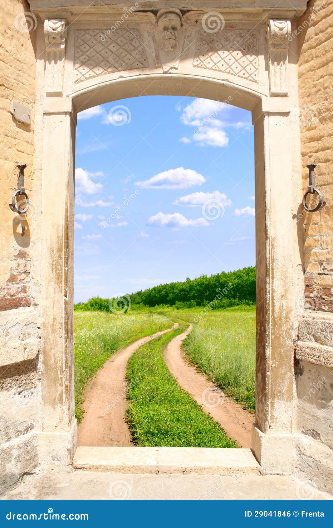 Way to freedom stock photo. Image of facade, concept - 29041846