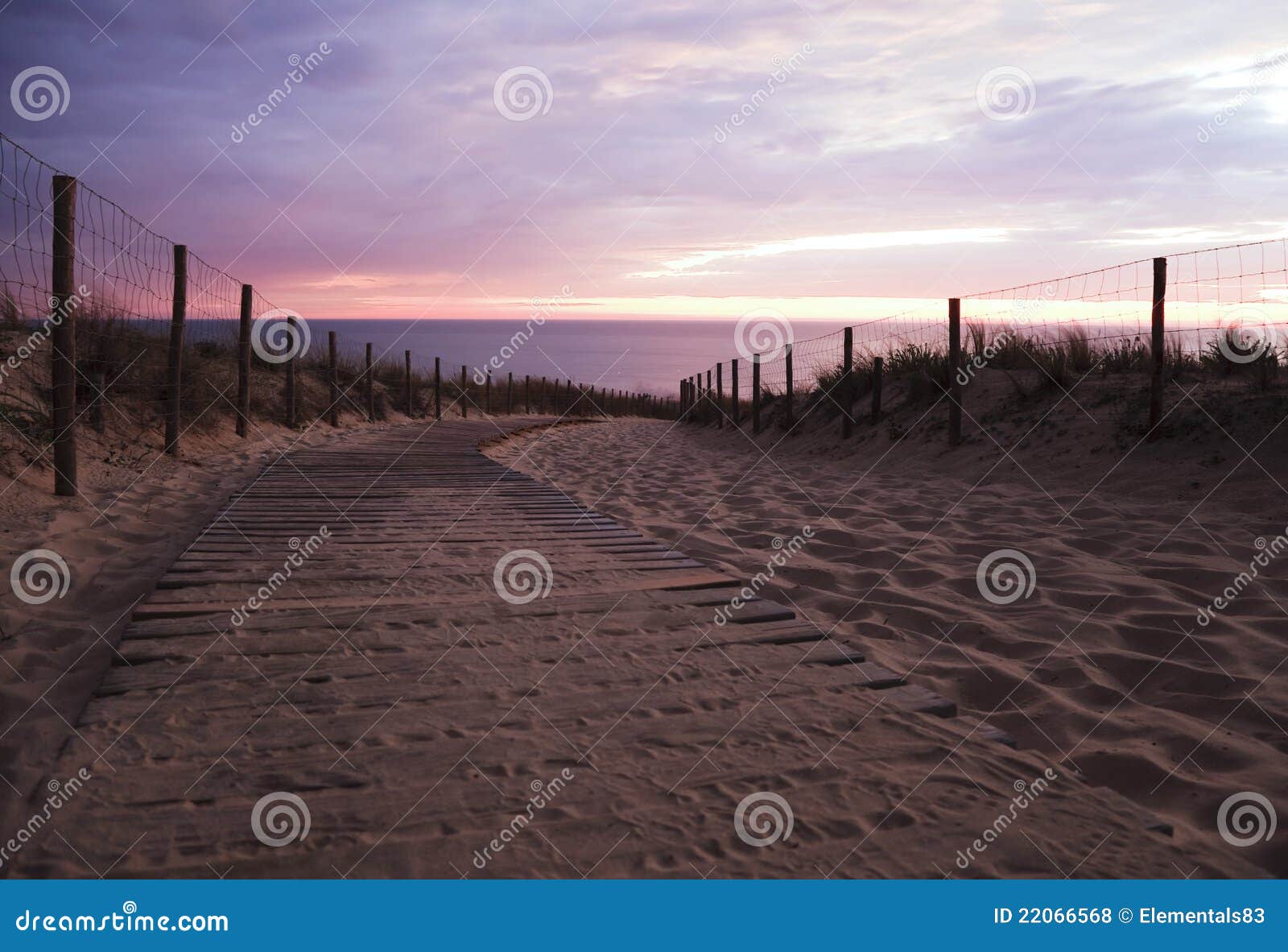 Way to the ocean stock photo. Image of atlantic, access - 22066568