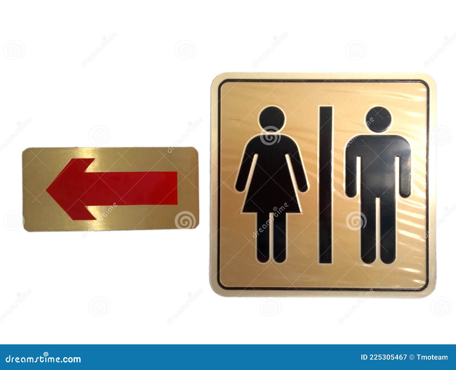 The way to the restroom stock image. Image of guide - 225305467