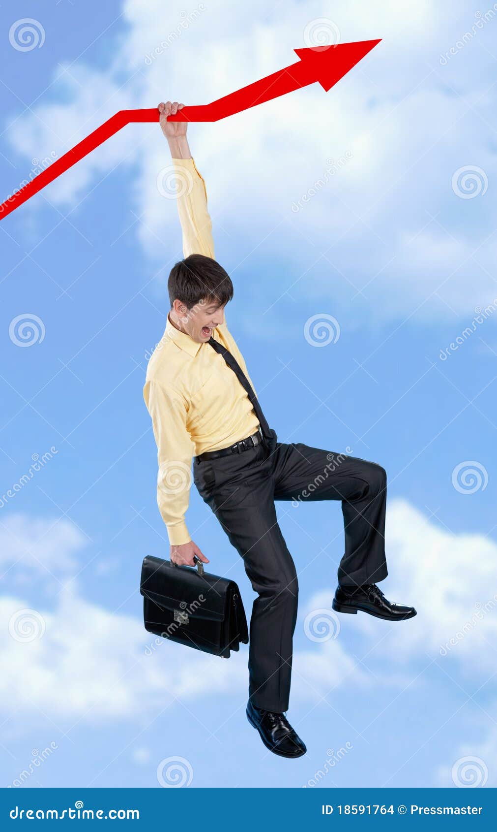 Way to success stock photo. Image of businesspeople, development - 18591764