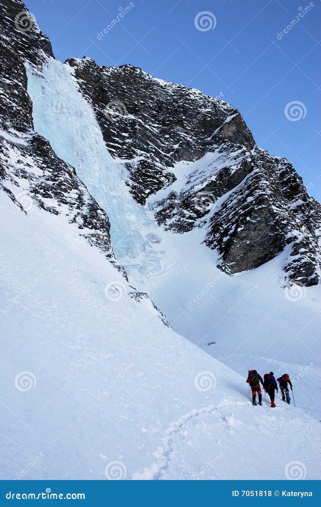 The way to the summit stock photo. Image of trace, goal - 7051818