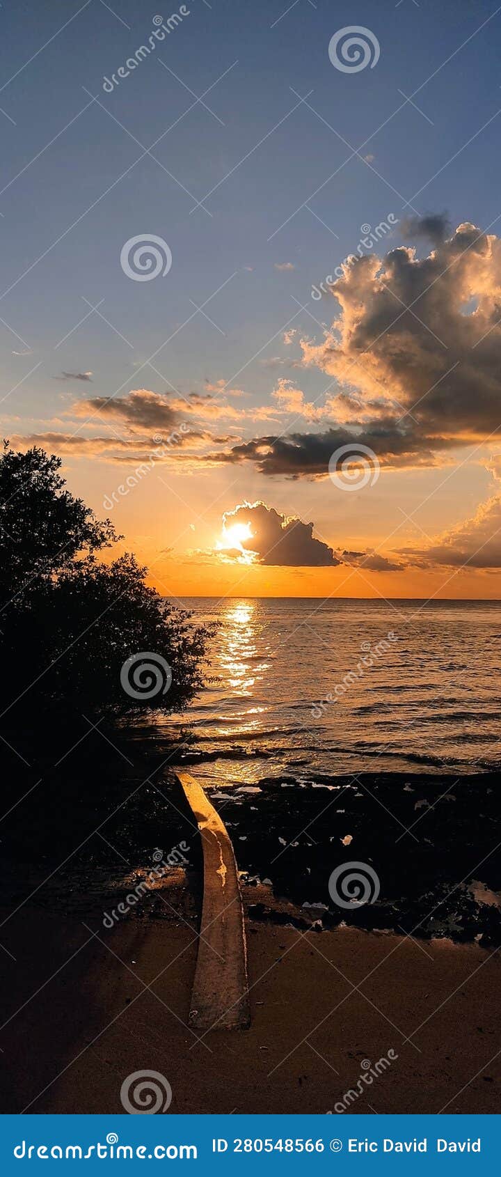 The way to the sunset look stock photo. Image of amazoniam - 280548566