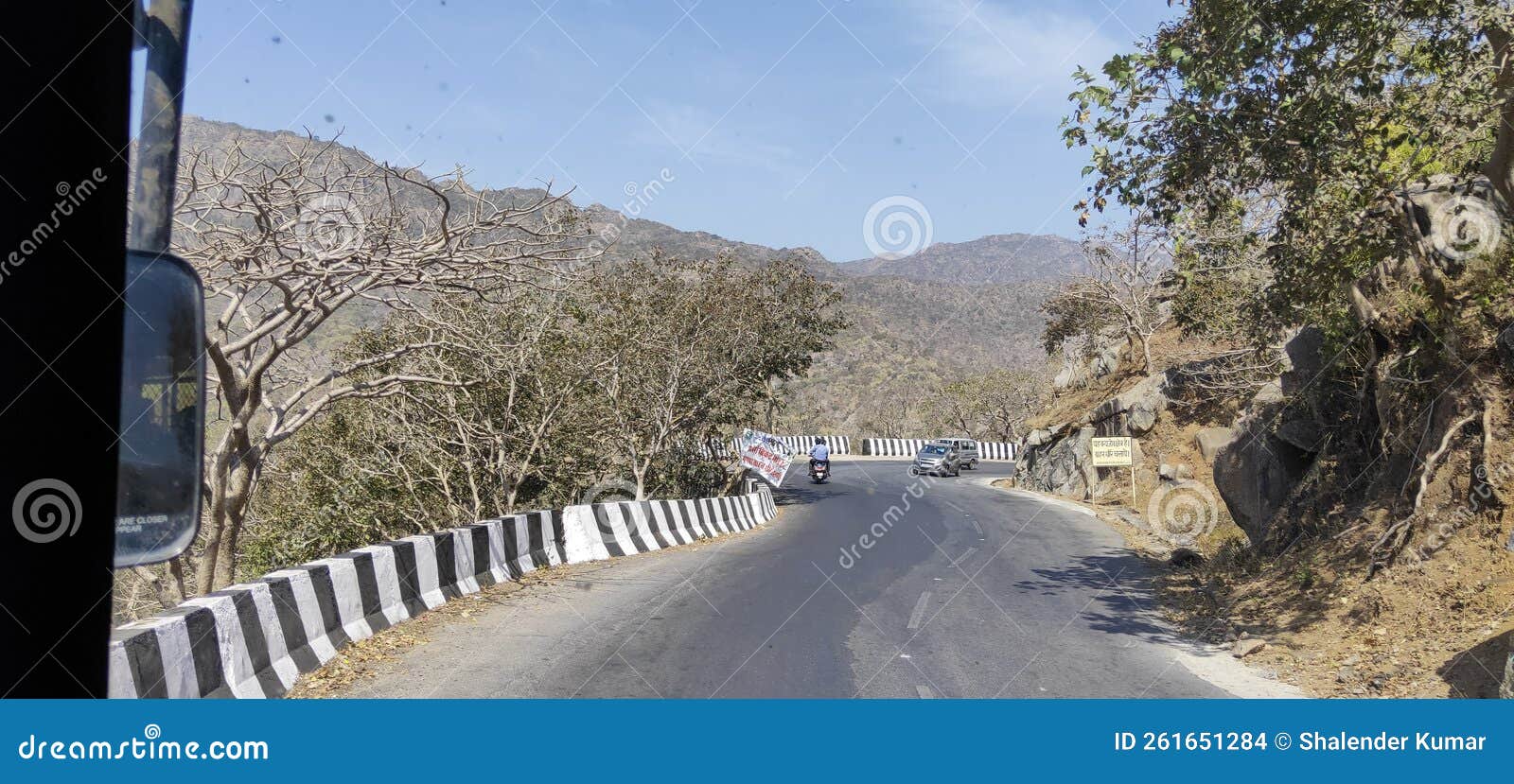 Going To Mount Abu from Abu Road Stock Photo - Image of boulder ...