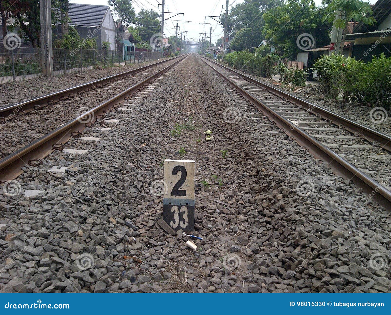 2-way train line stock photo. Image of limit, train, line - 98016330