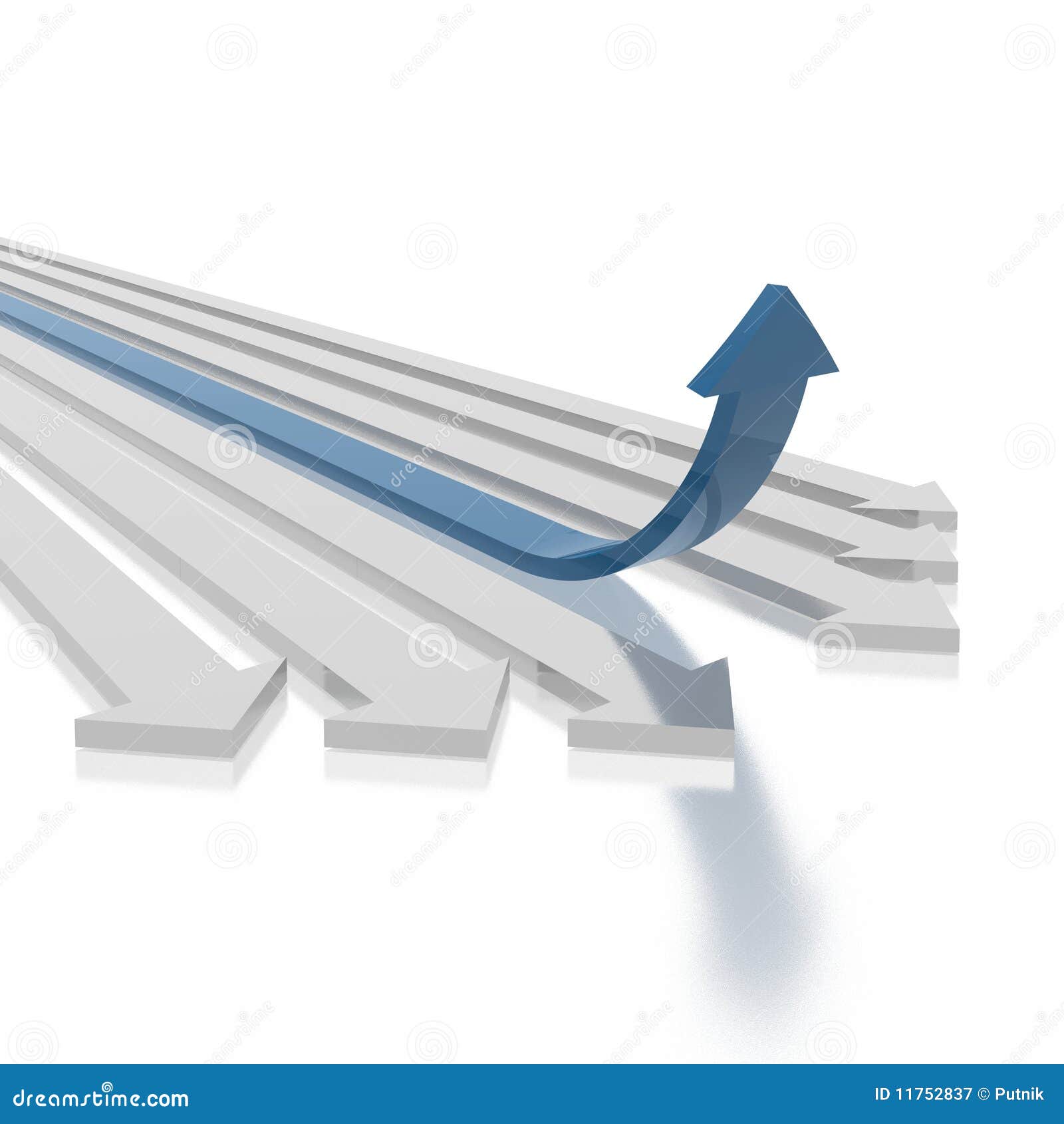 Way up stock illustration. Illustration of creative, silver - 11752837