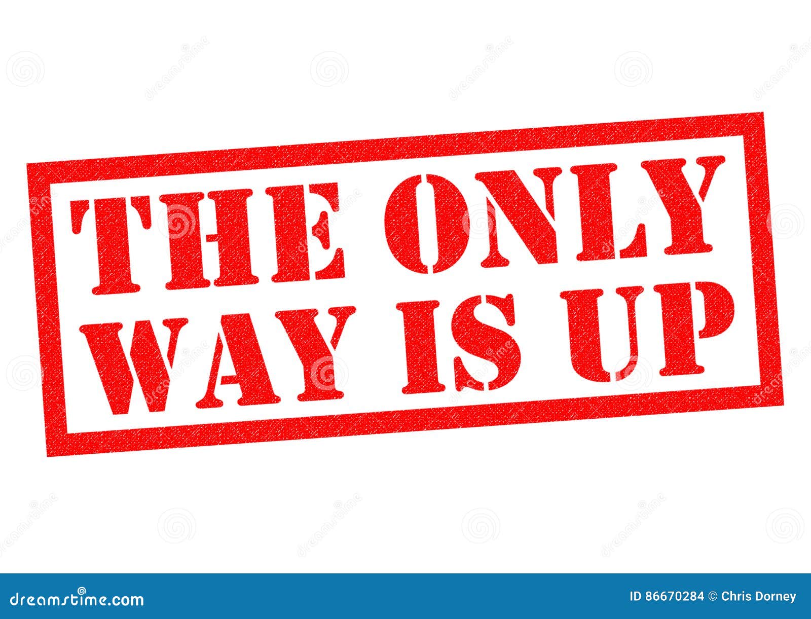 The only WAY is UP stock illustration. Illustration of ambitious - 86670284