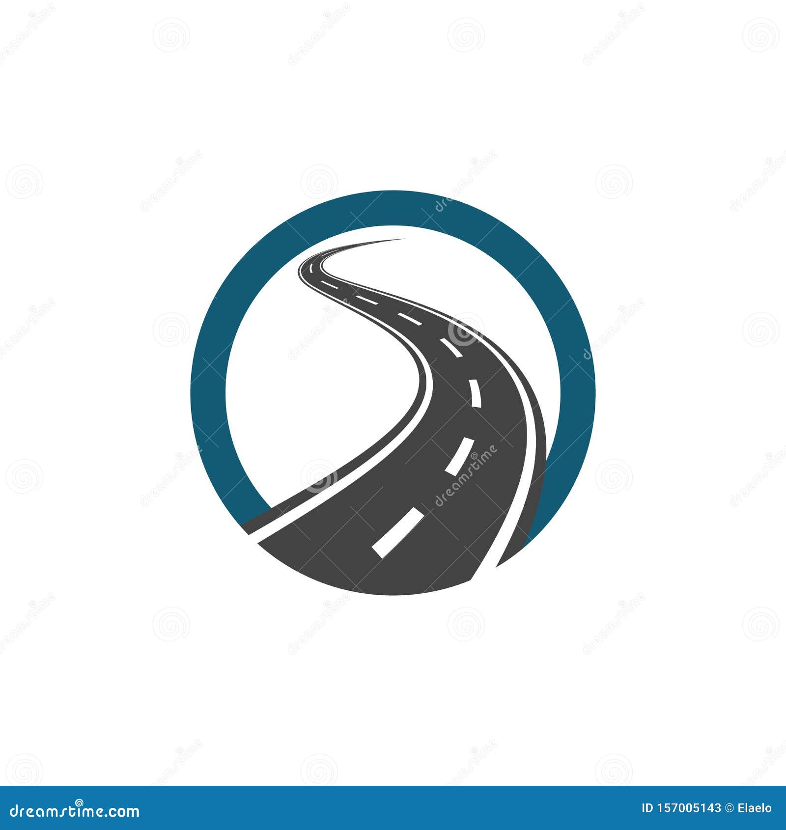 Way Vector Illustration Design Stock Vector - Illustration of transport ...