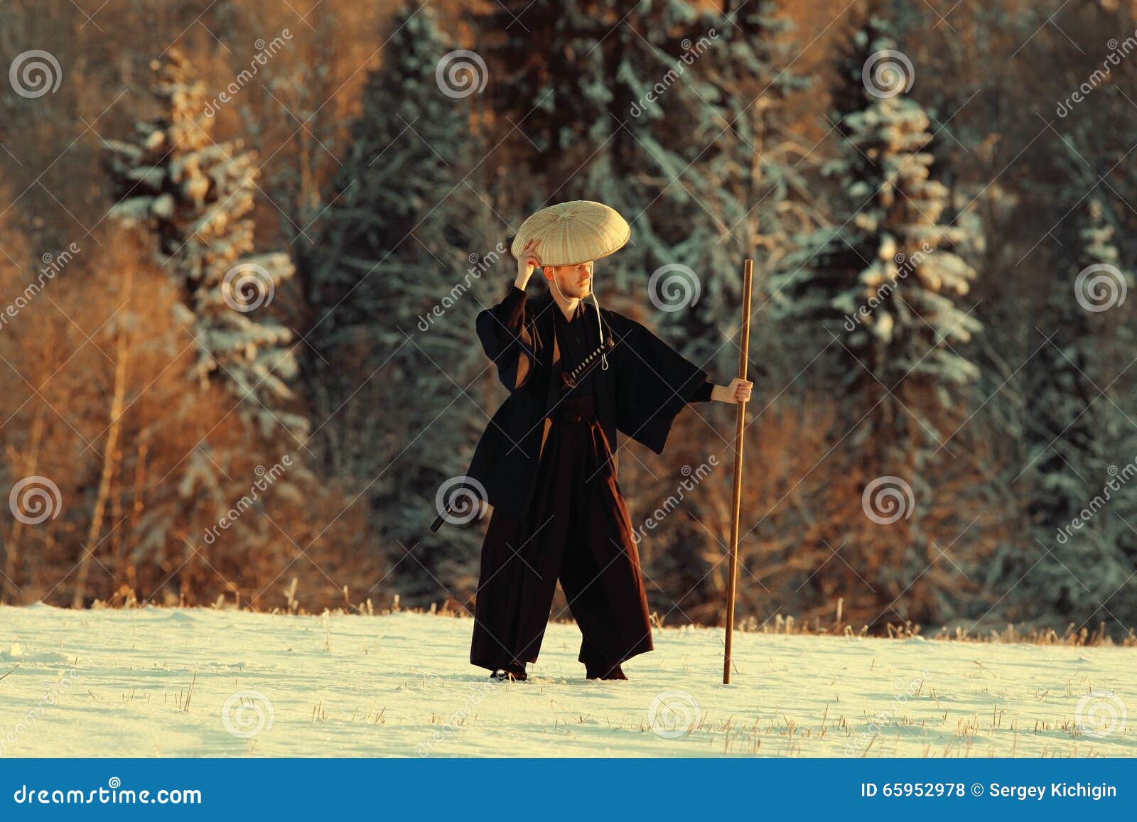 Way of the warrior samurai stock photo. Image of samurai - 65952978