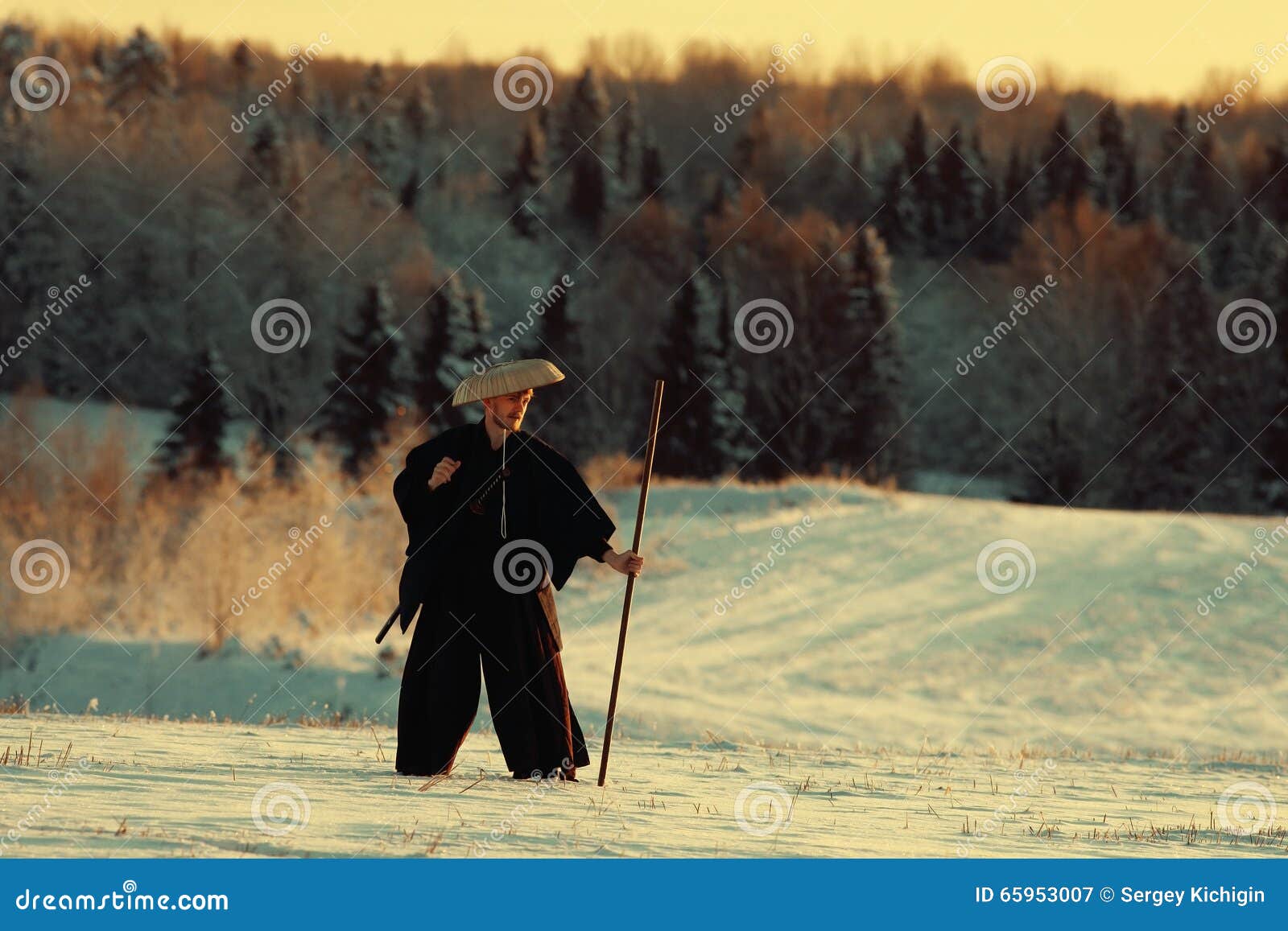 Way of the warrior samurai stock image. Image of japanese - 65953007
