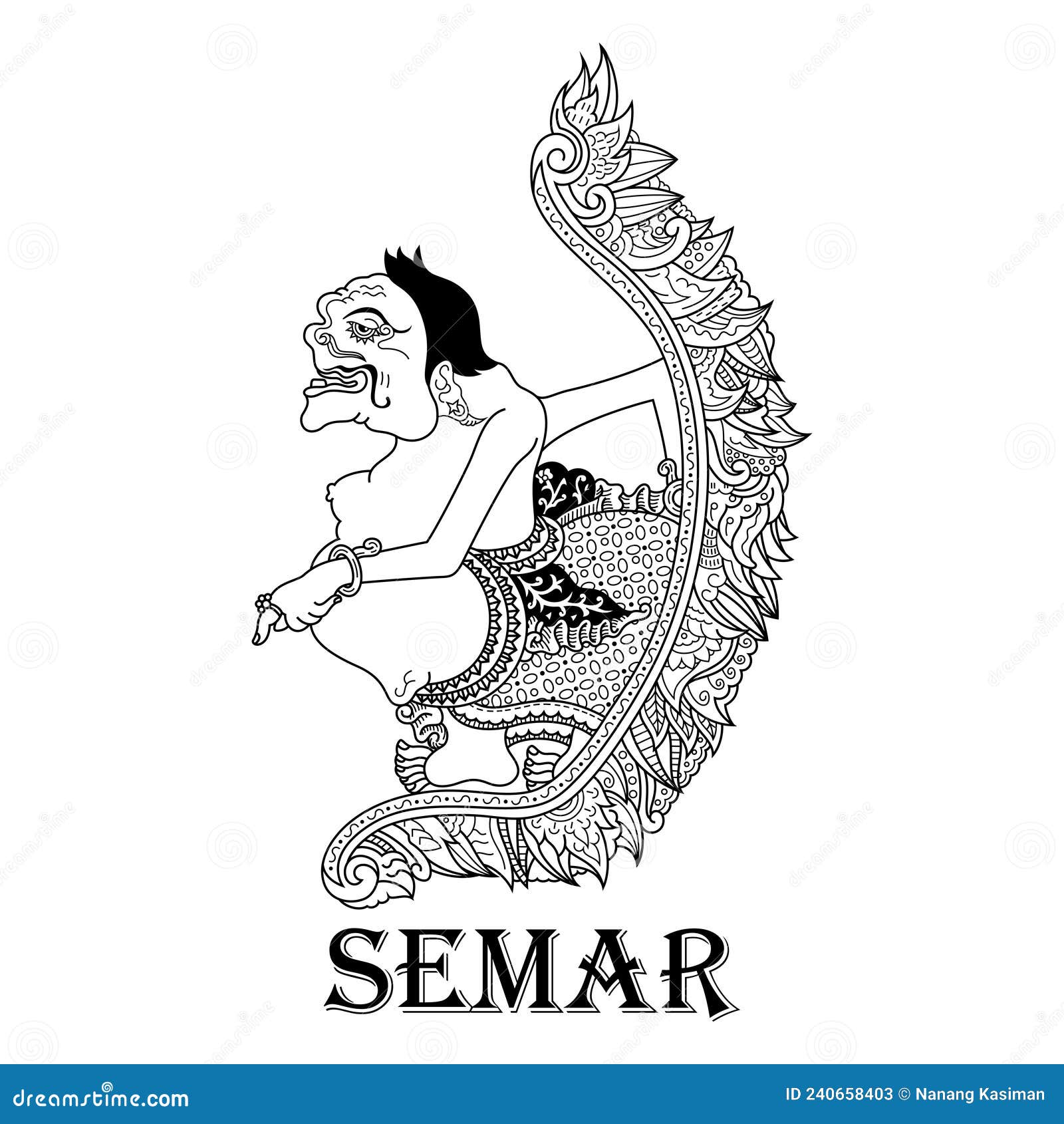 Wayang Kulit Semar