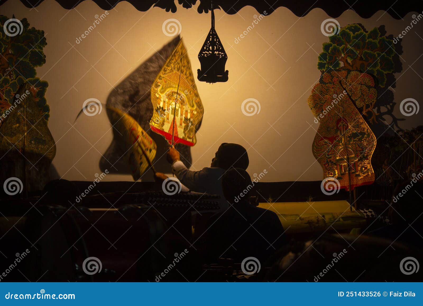 Shadow Puppets Is A Traditional Indonesian Art That Mainly In Java ...