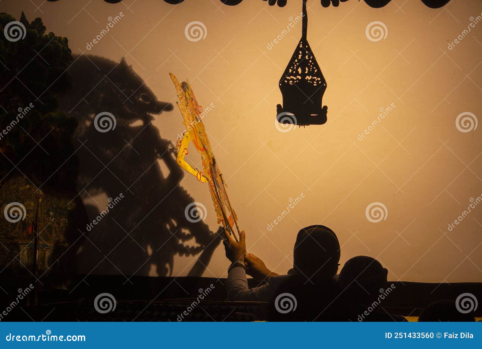 Wayang Gunungan Or Tree Of Life At Puppet Show Editorial Photo ...
