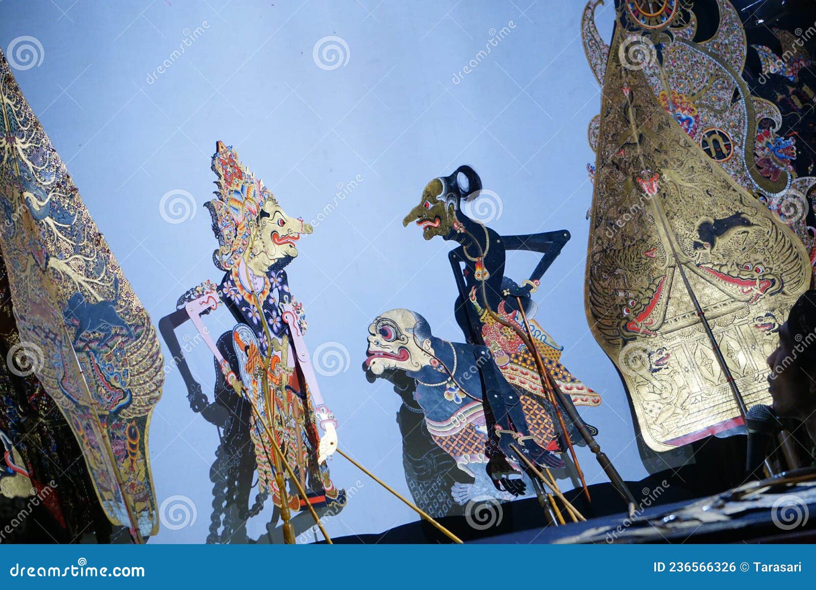 Wayang Kulit, a Traditional Art from Java Indonesia Editorial Photo ...