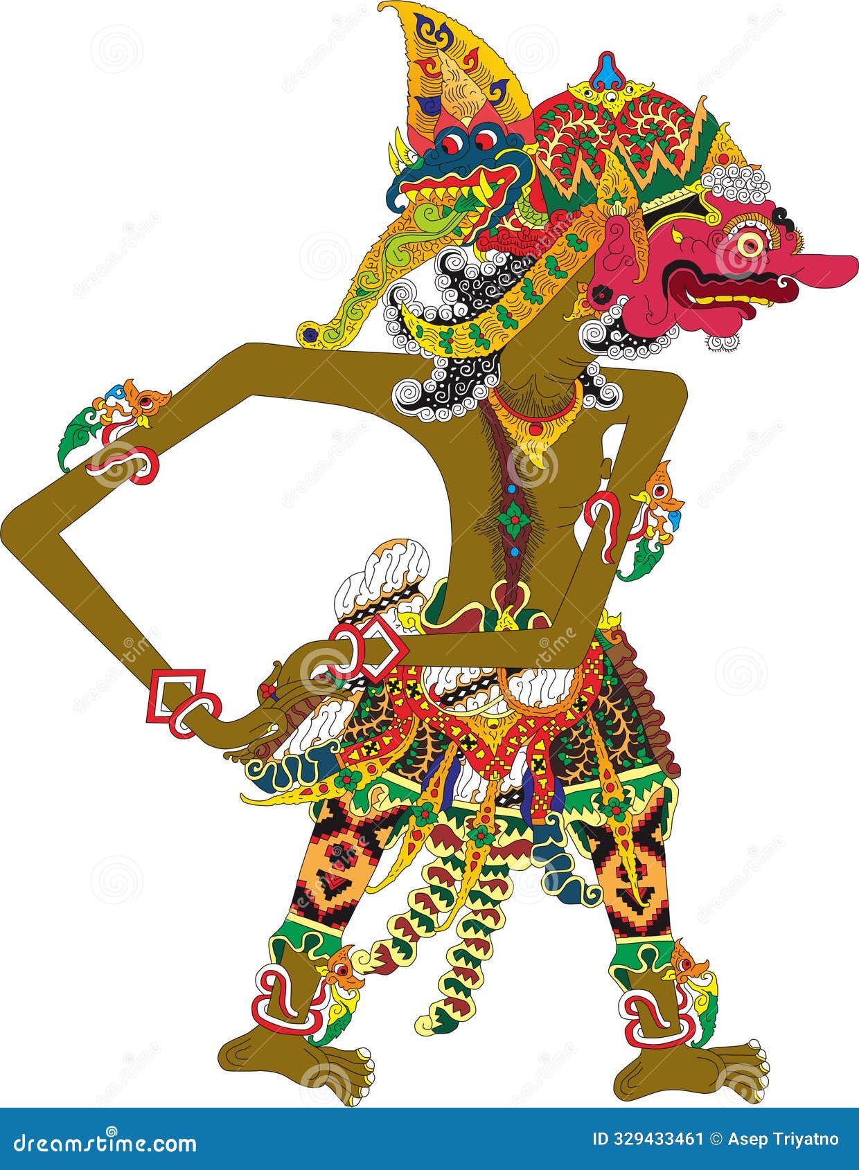 Wayang Puppet Shadow - Basukiswara Stock Photography | CartoonDealer ...