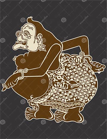 Wayang Semar, Semar Vector, Leather Puppet, Ismoyo Stock Illustration ...