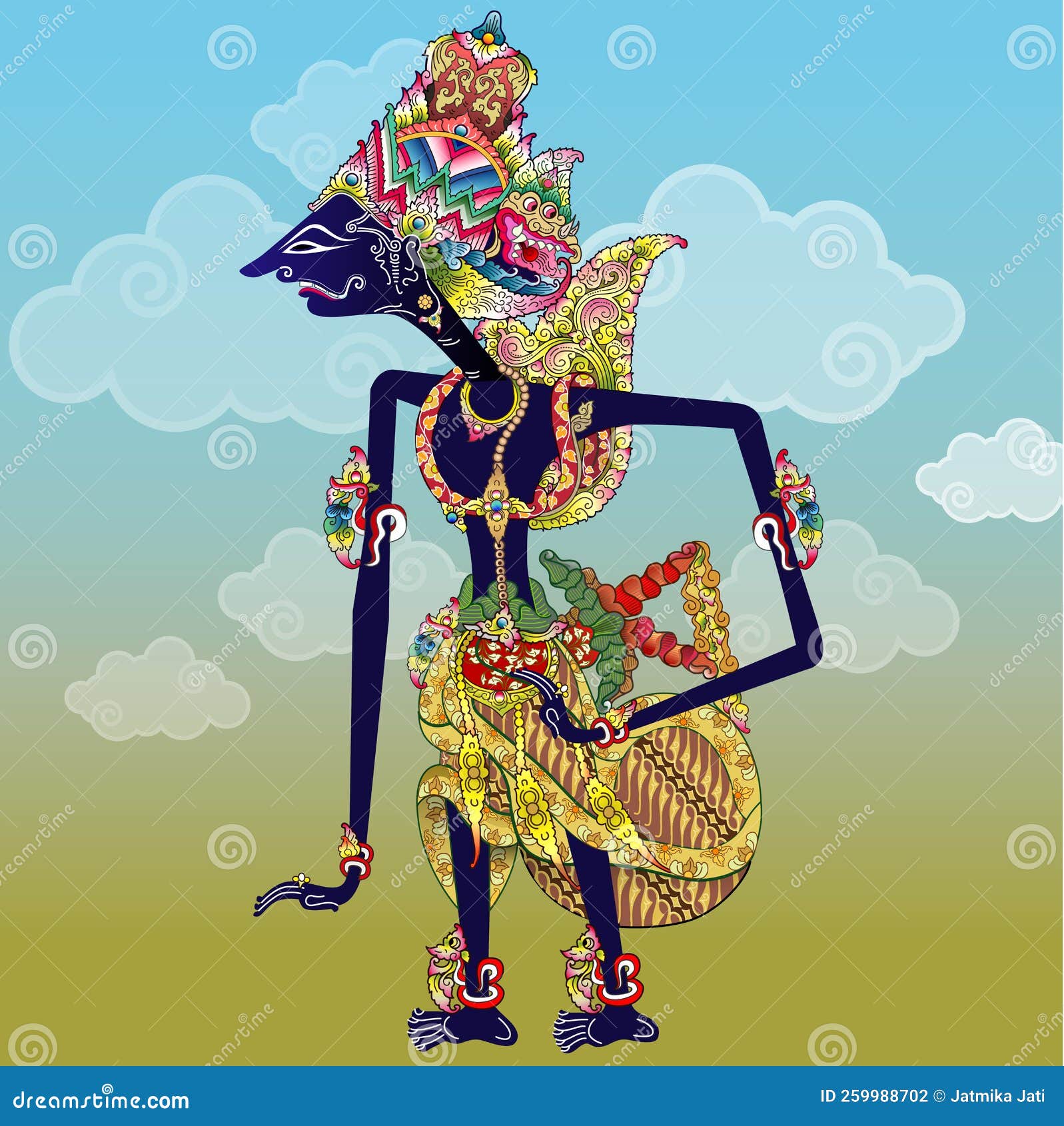Wayang Golek Batara Kresna