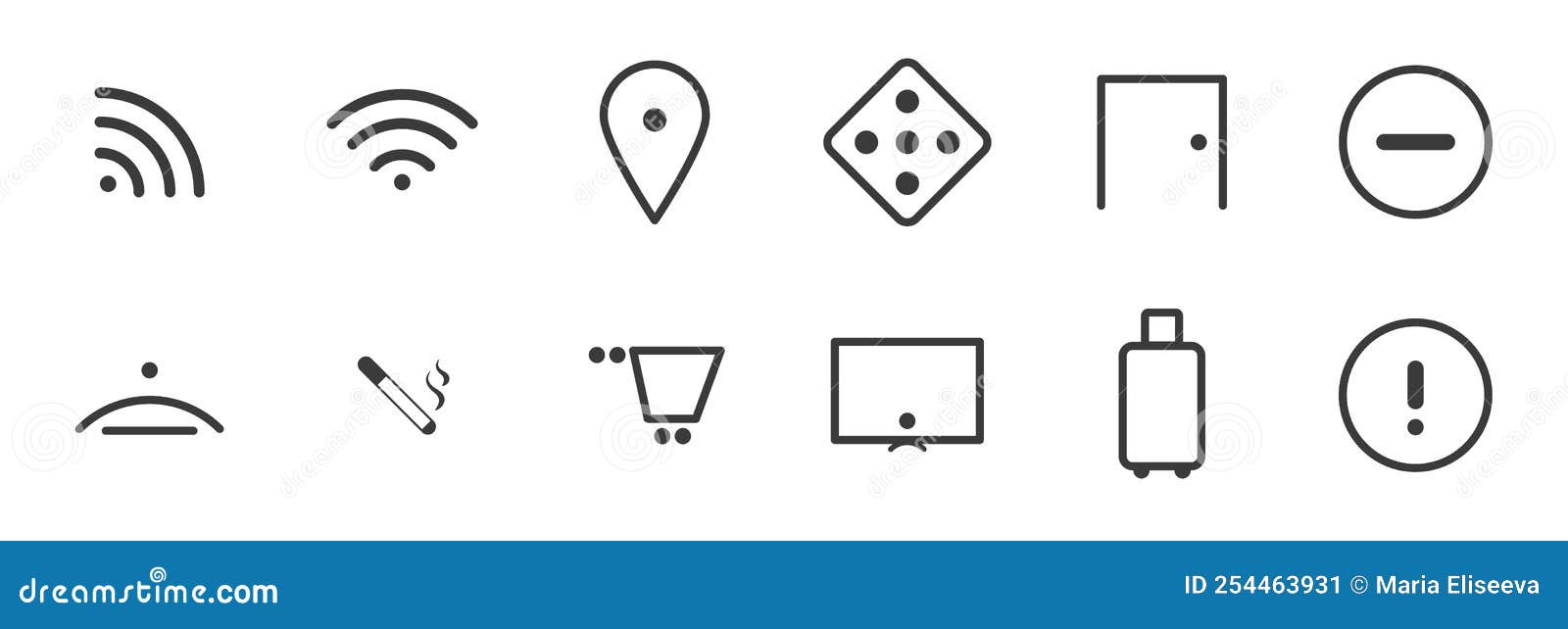Wayfinding System Signage Mockup Set. Exterior And Interior Way Finding ... Wayfinding System Signage Mockup Set. Exterior And Interior Way Finding ...