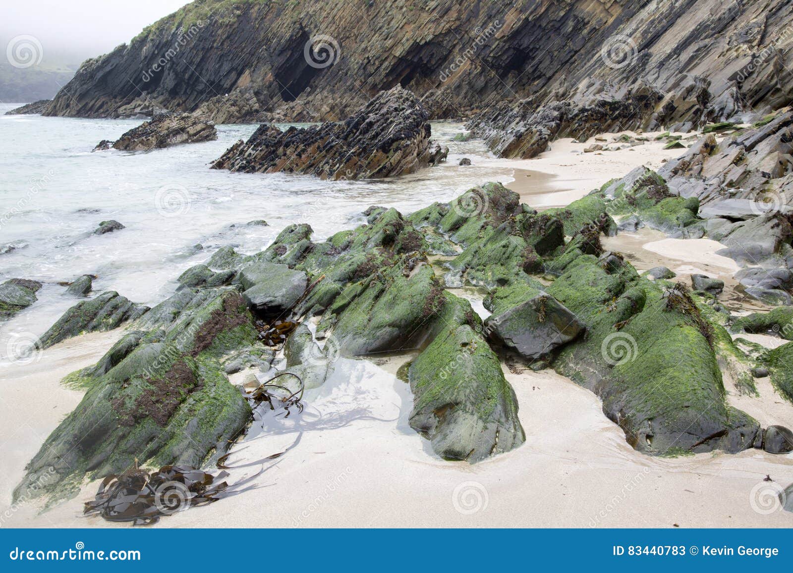 Waymont Beach, Ballyferriter, Slea Head, Dingle Stock Image - Image of ...