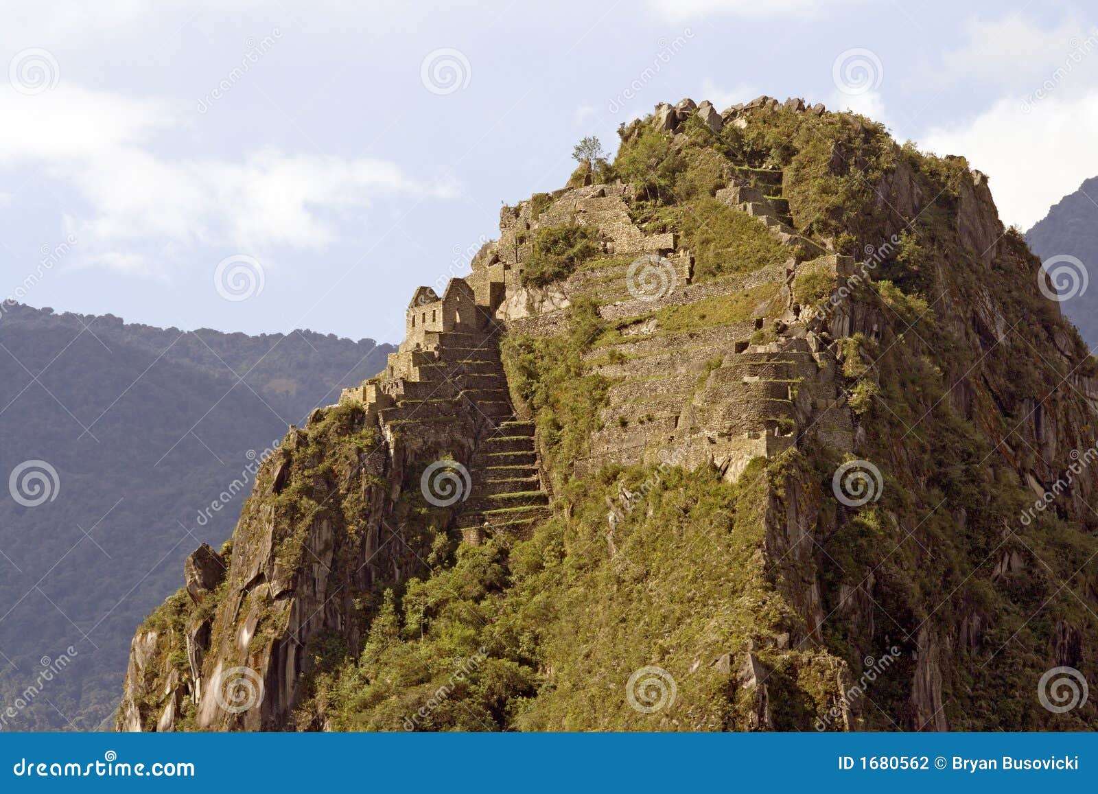 Wayna Picchu stock photo. Image of landmark, store, archaeology - 1680562