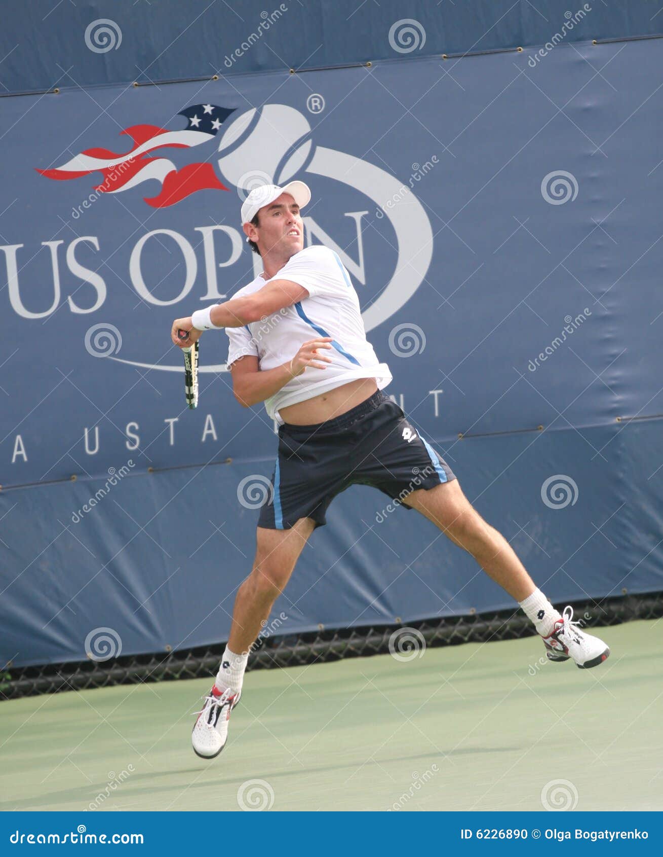 Wayne Odesnik of the US Hitting a Forehand Editorial Image - Image of ...