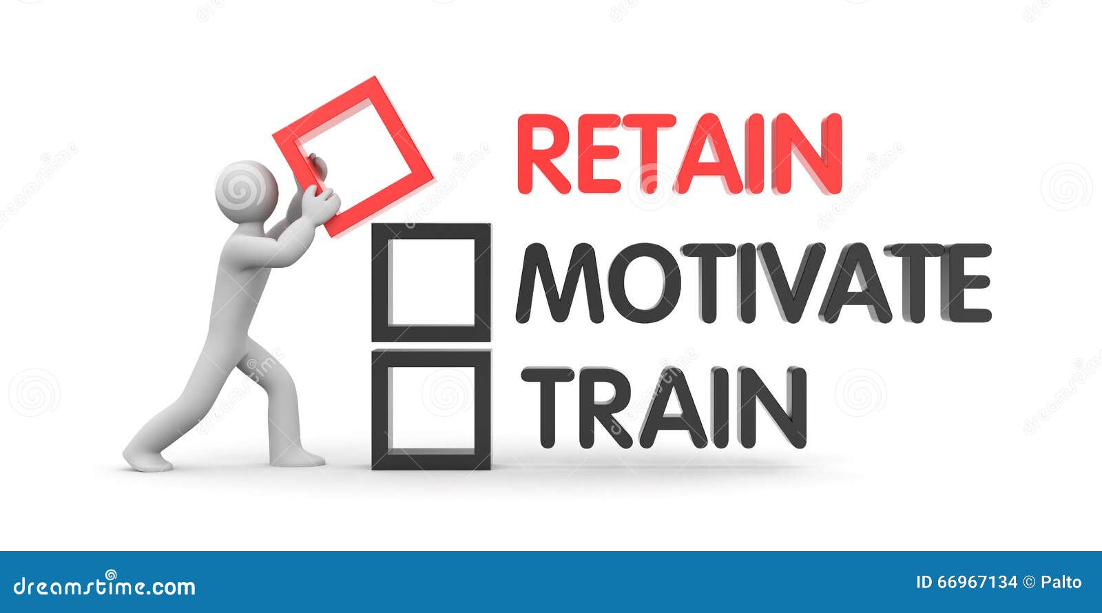 Ways to motivate stock illustration. Illustration of concept - 66967134