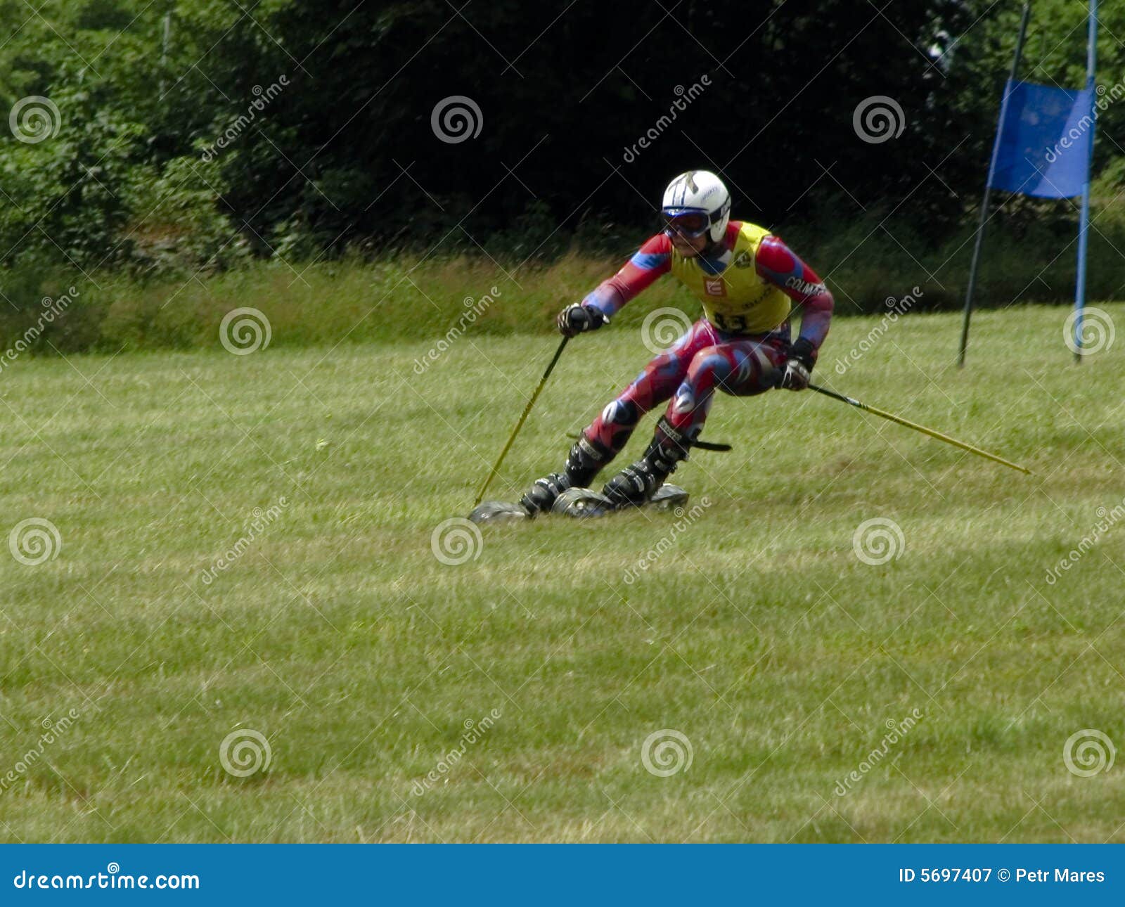 WC Grass Skiing - Cenkovice Editorial Photography - Image of race ...