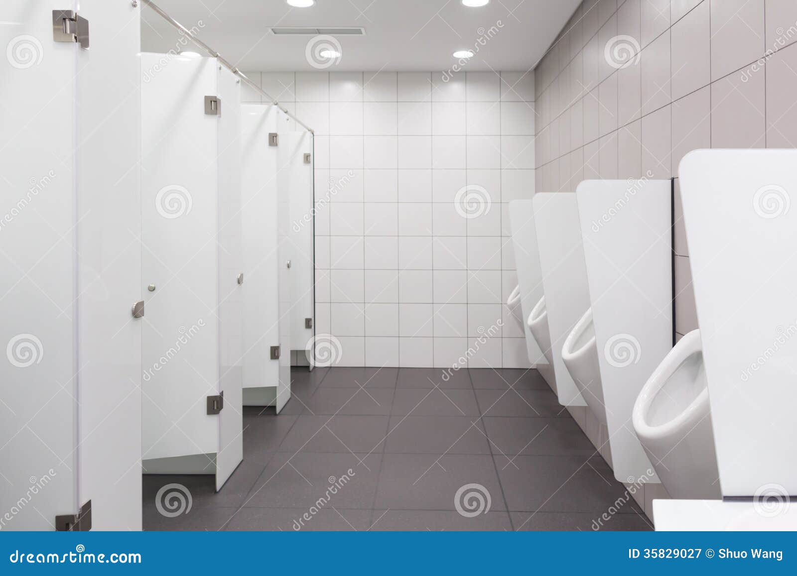 WC for men stock image. Image of flushing, empty, boys - 35829027
