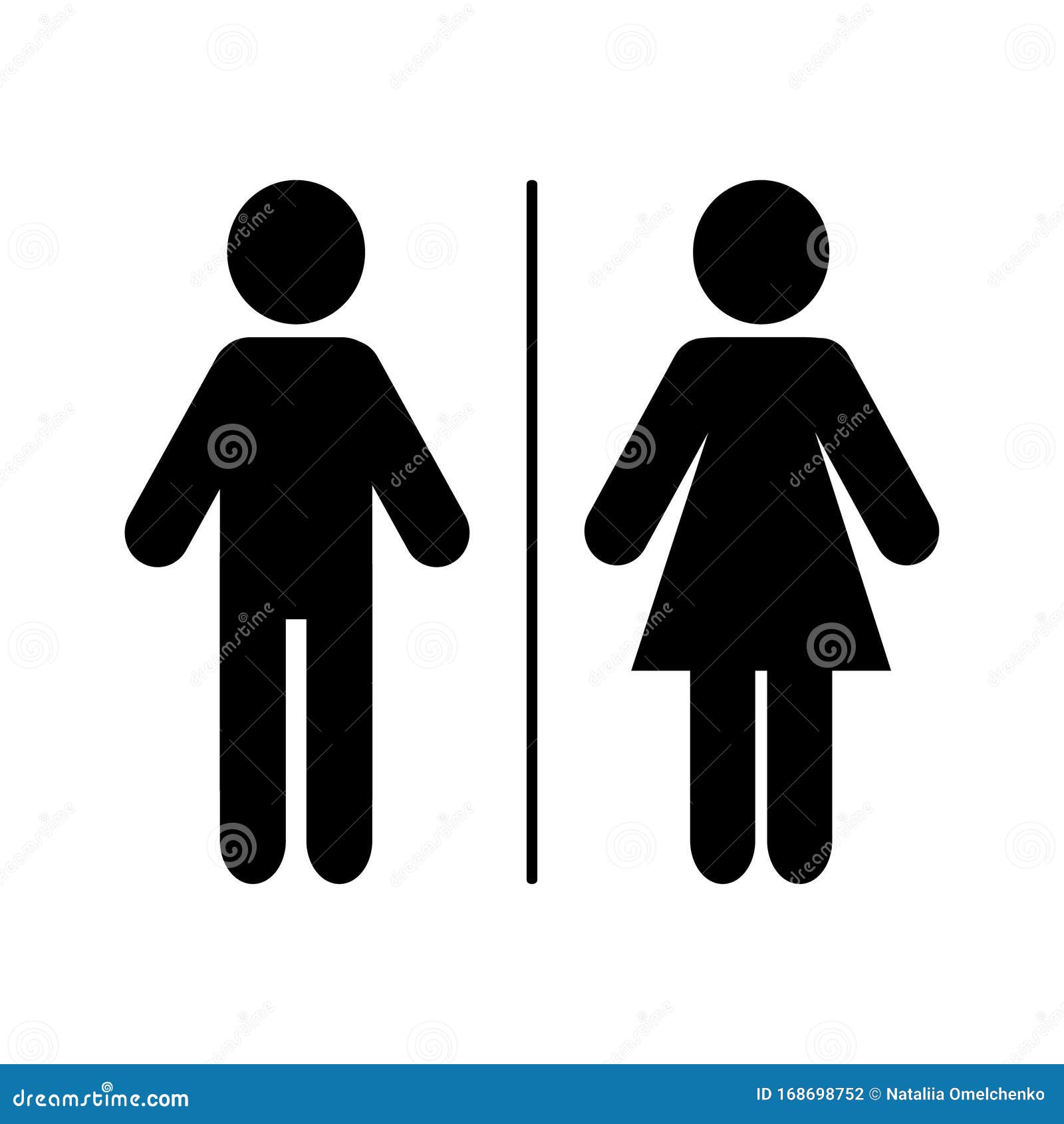 WC Sign Icon. Toilet Symbol Isolated on White Background Stock ... WC Sign Icon. Toilet Symbol Isolated on White Background Stock ...