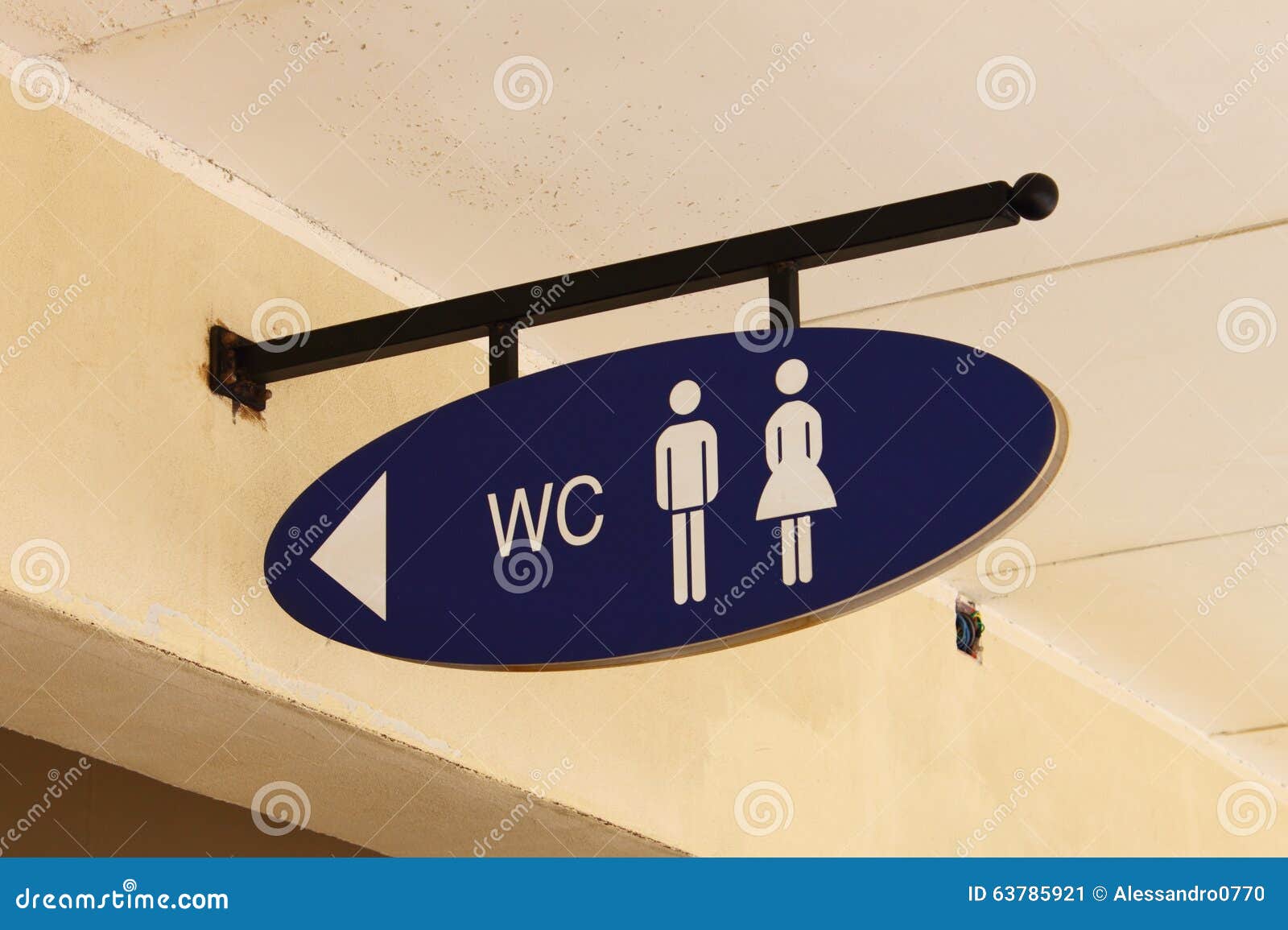 WC sign stock image. Image of toilet, washroom, information - 63785921