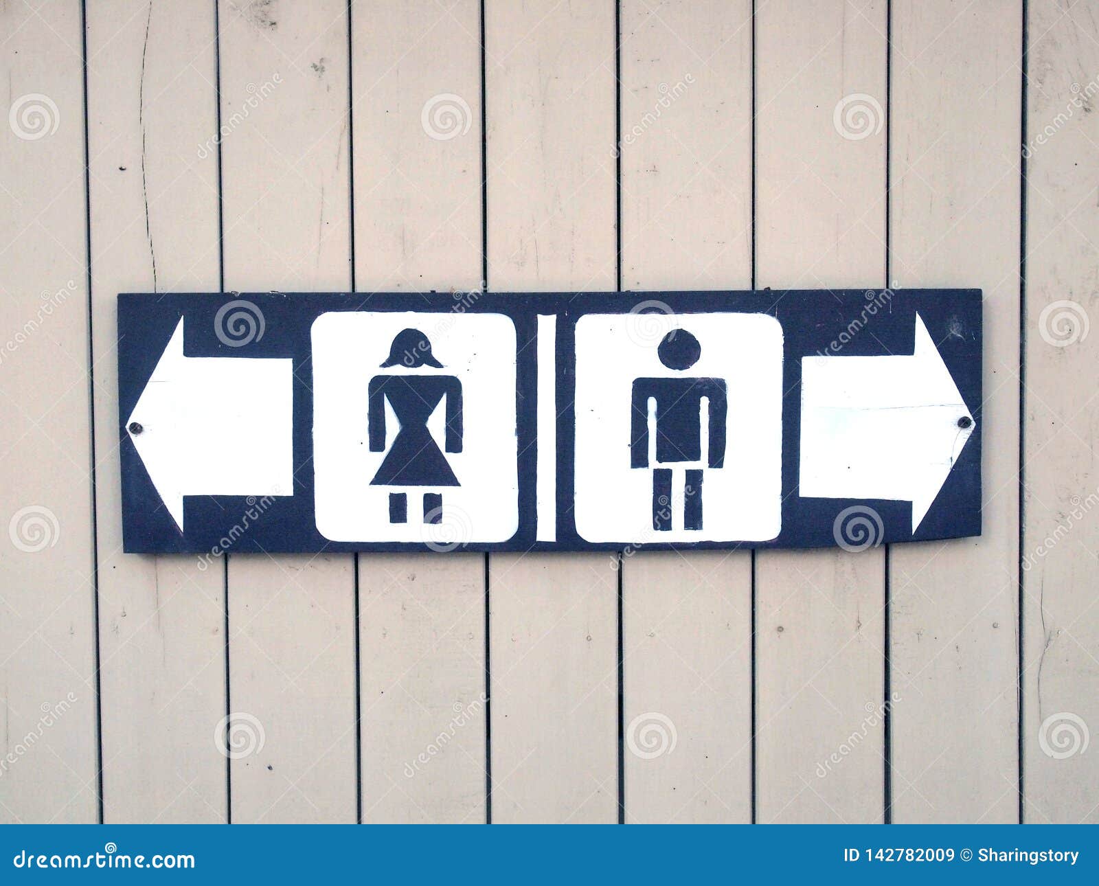WC sign Vintage style stock image. Image of arrow, close - 142782009