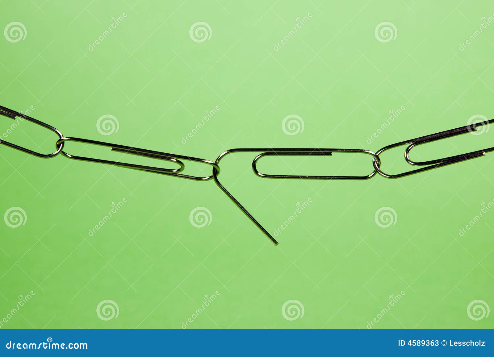 Weak link stock image. Image of supplies, metal, weakness - 4589363