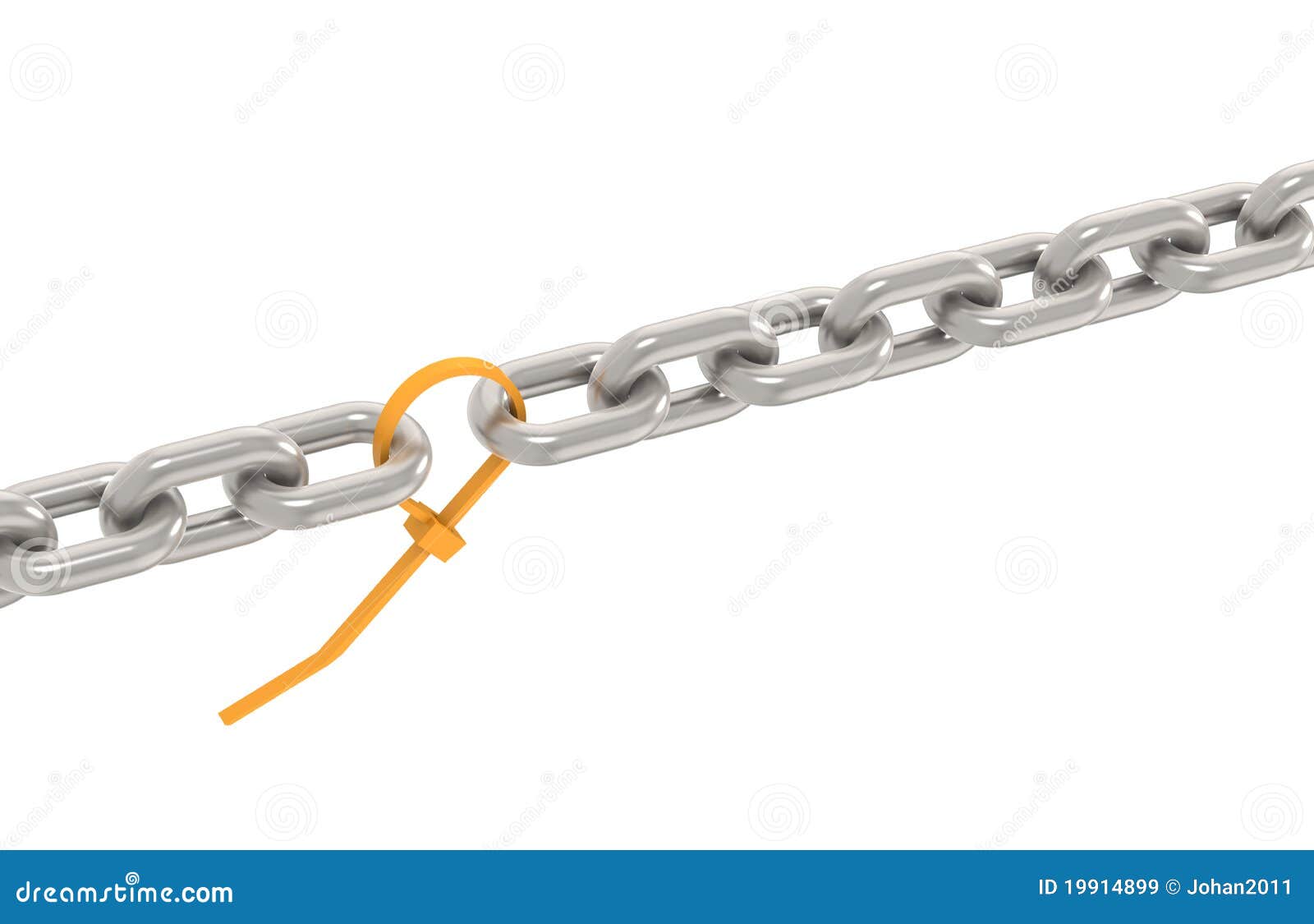 The Weakest Link stock illustration. Illustration of chain - 19914899
