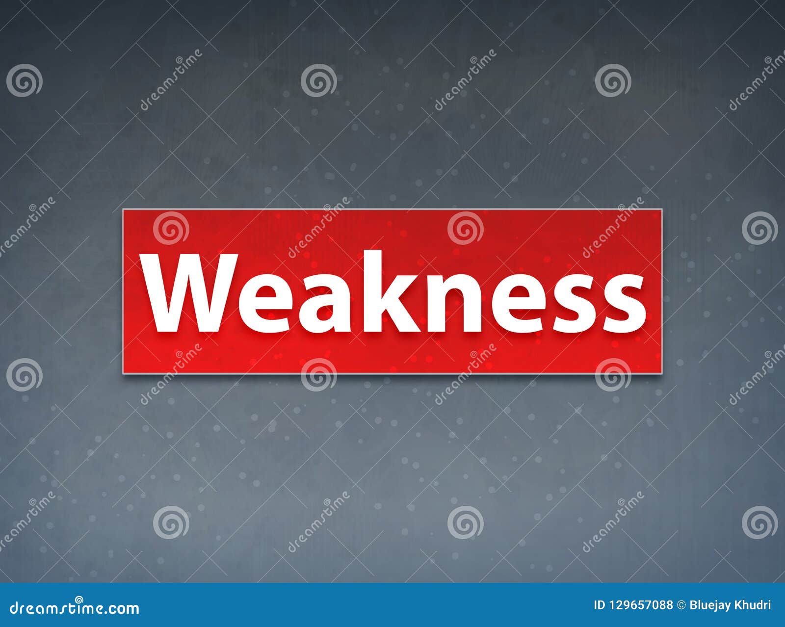Weakness Red Banner Abstract Background Stock Illustration ...