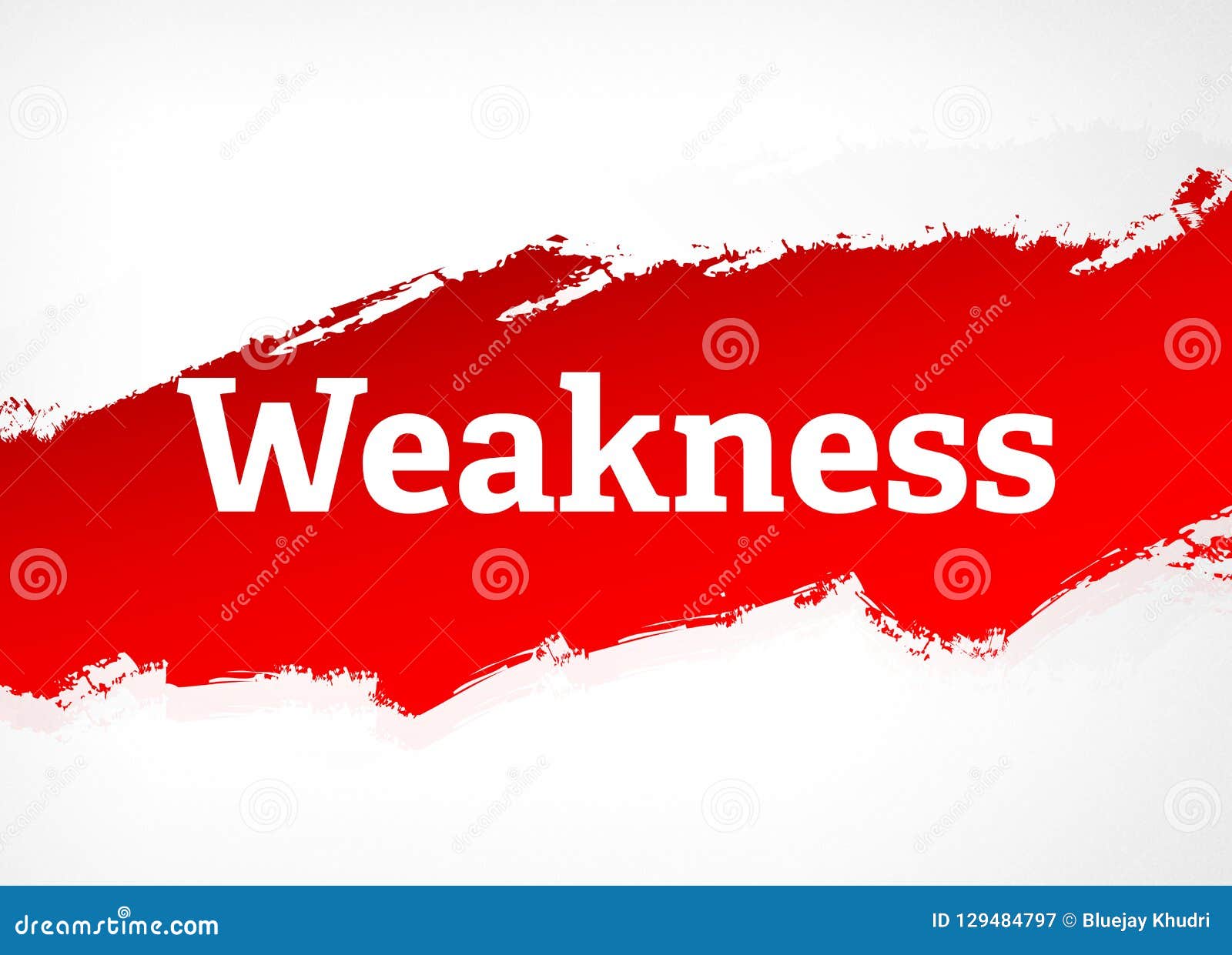 Weakness Red Brush Abstract Background Illustration Stock Illustration ...