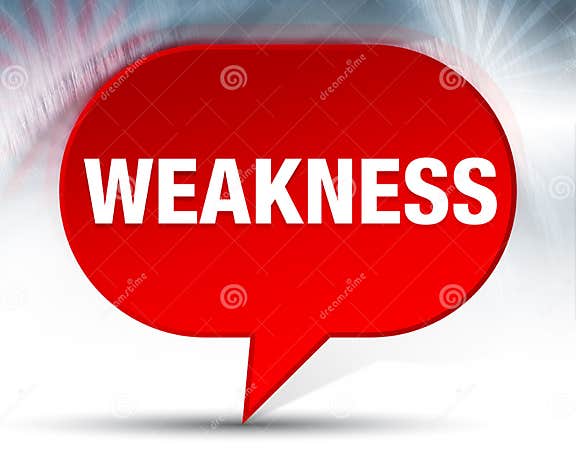 Weakness Red Bubble Background Stock Illustration - Illustration of ...