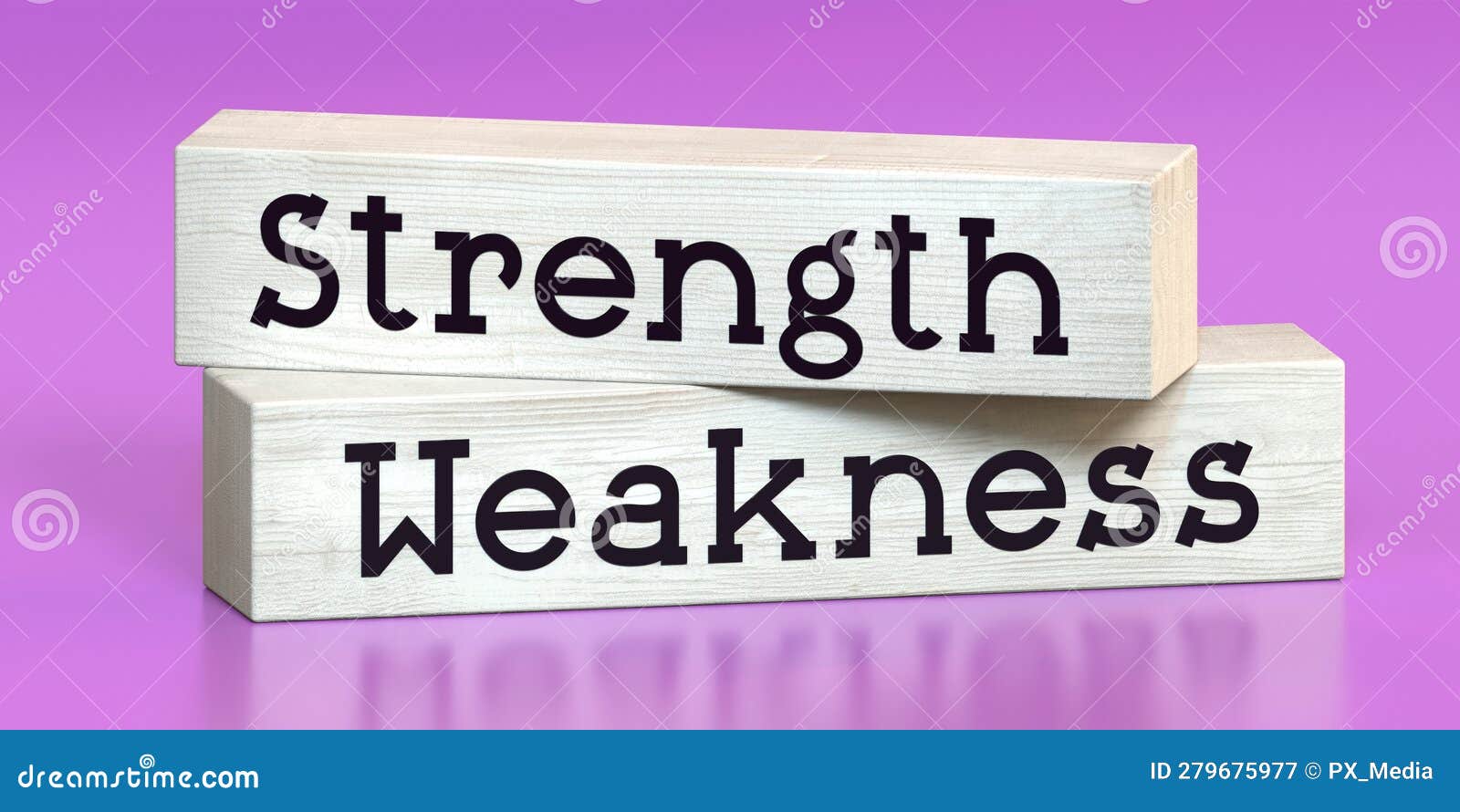Weakness, Strength - Words On Wooden Blocks Stock Illustration ... Weakness, Strength - Words On Wooden Blocks Stock Illustration ...