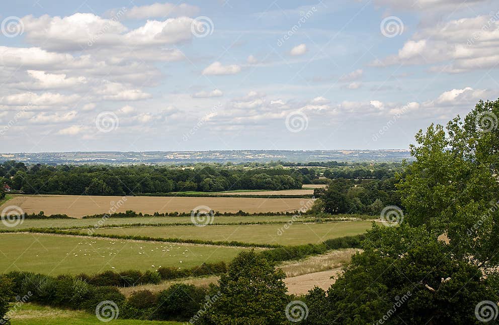 The Weald of Kent stock photo. Image of meadow, view - 43723832