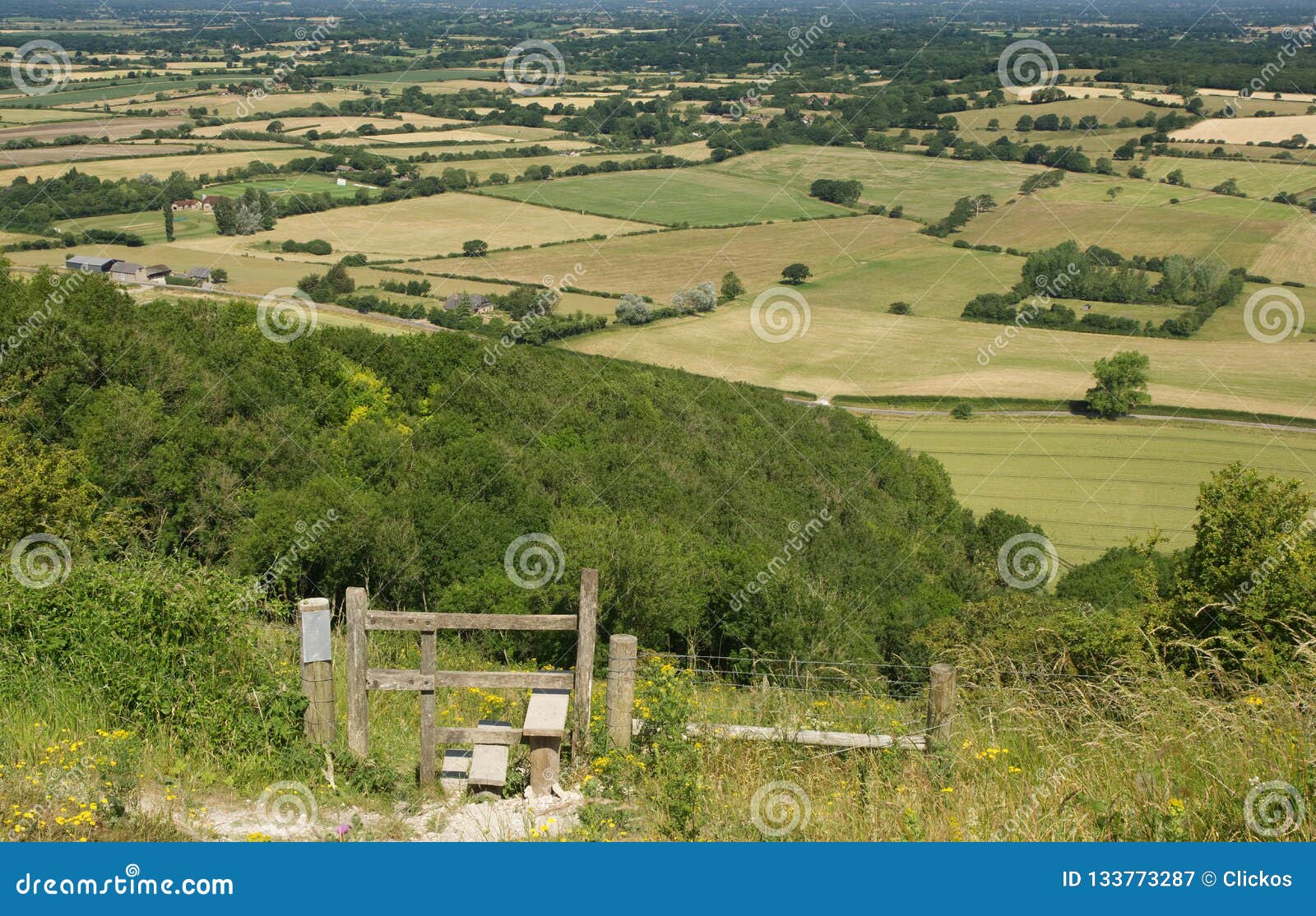 The Weald Sussex England Stock Image Image Of Countryside 133773287