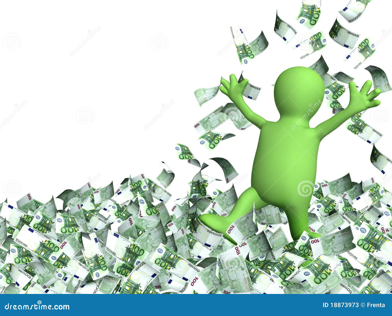 Wealth stock illustration. Illustration of cartoon, currency - 18873973