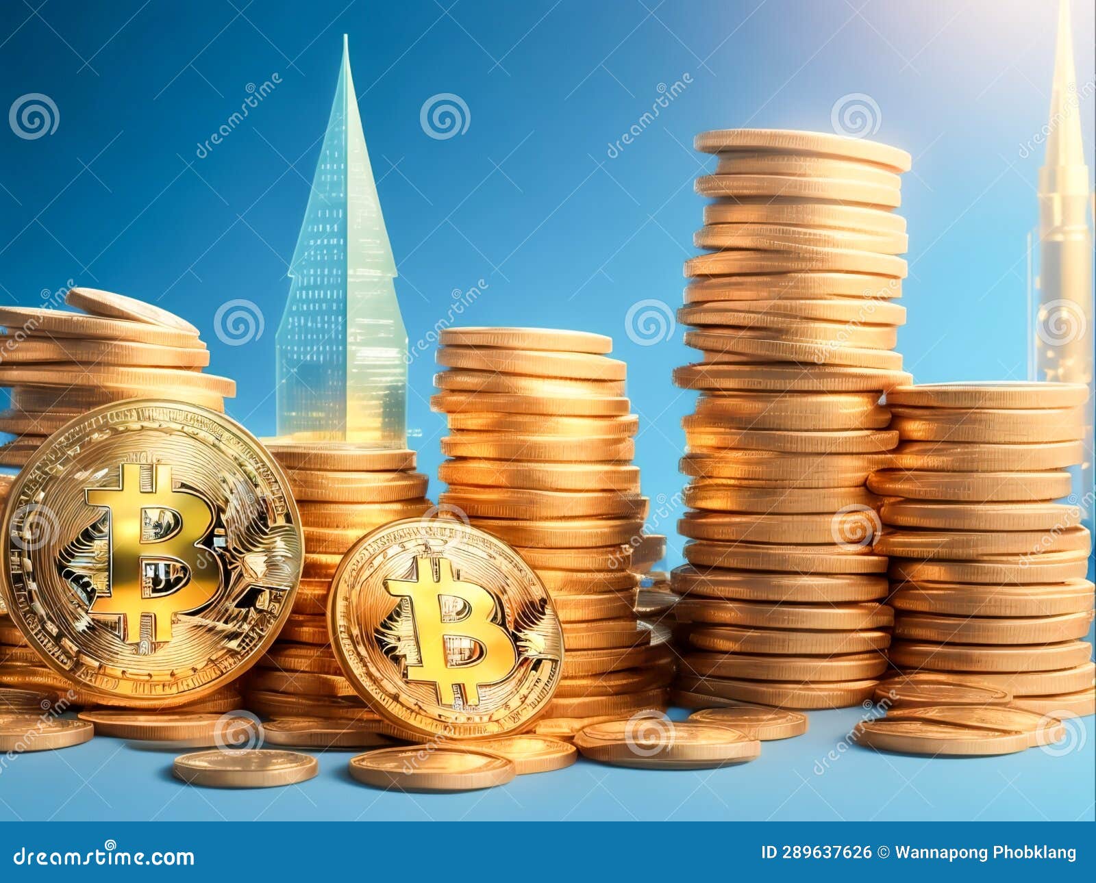 Wealth through Bitcoin Stock Market Graph, Generative Ai Stock ...