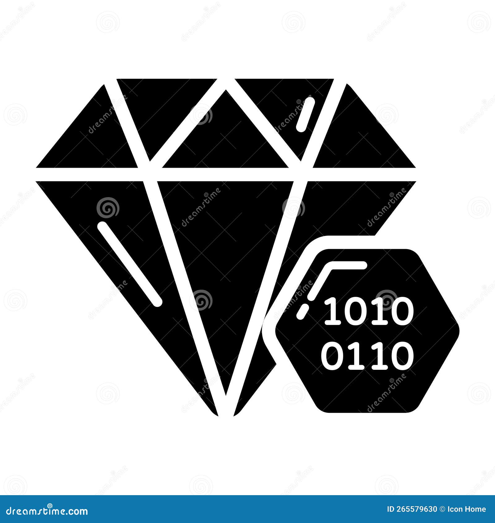 Wealth Icon, Non-fungible Token, Digital Technology Stock Vector ...